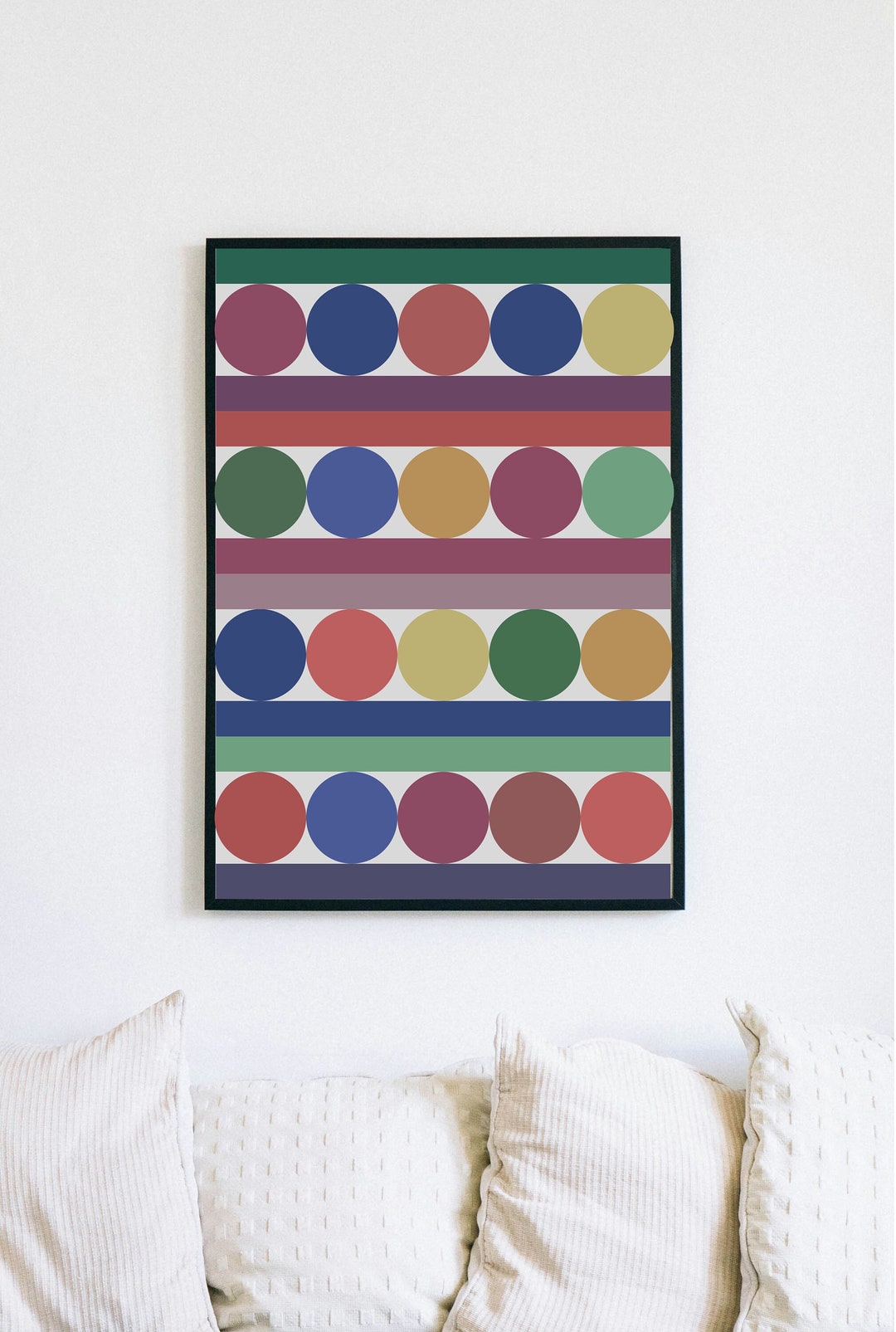 Colorful Graphic Design Wall Decor Wall Art Color Wall Art Decor for ...