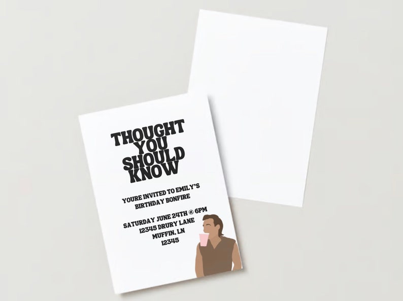 MORGAN WALLEN BIRTHDAY Morgan Wallen Bday Invitation Morgan Wallen ...