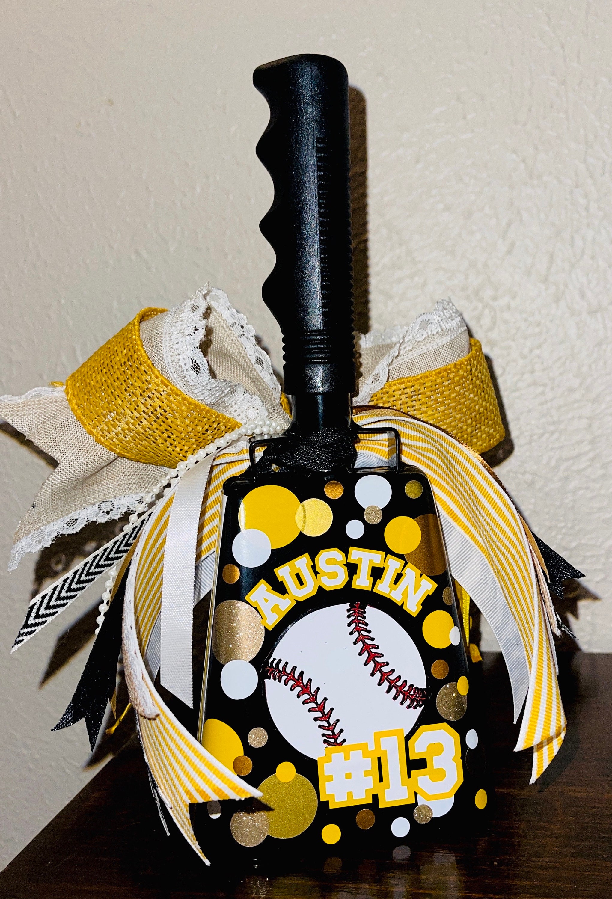 Custom Team Spirit Cowbell - Etsy