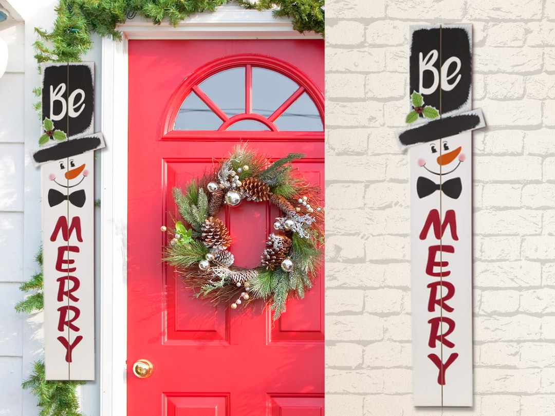 Rustic Christmas Wall Display Decorative Ornaments Holiday - Etsy