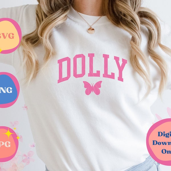 Dolly Signature Svg - Etsy