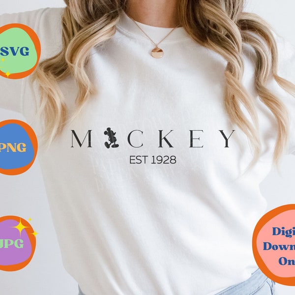 Mickey Name - Etsy