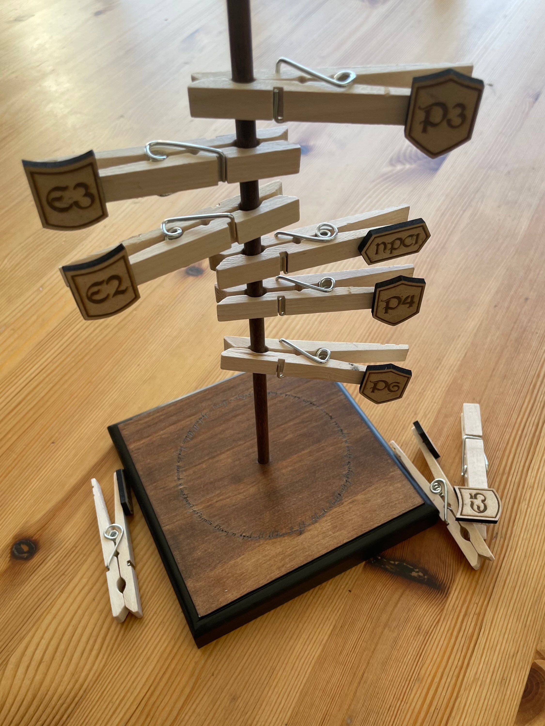 Engraved RPG Initiative Tracker - Etsy