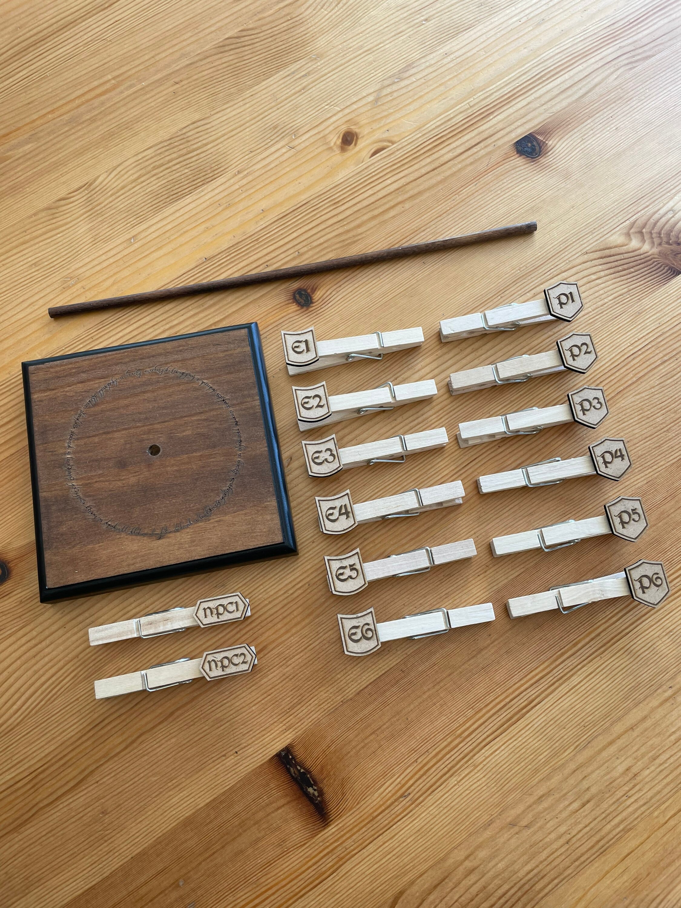 Engraved RPG Initiative Tracker - Etsy