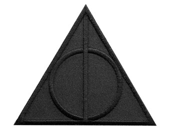 Deathly Hallows Patch - Etsy