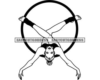 Aerial Hoop Svg - Etsy