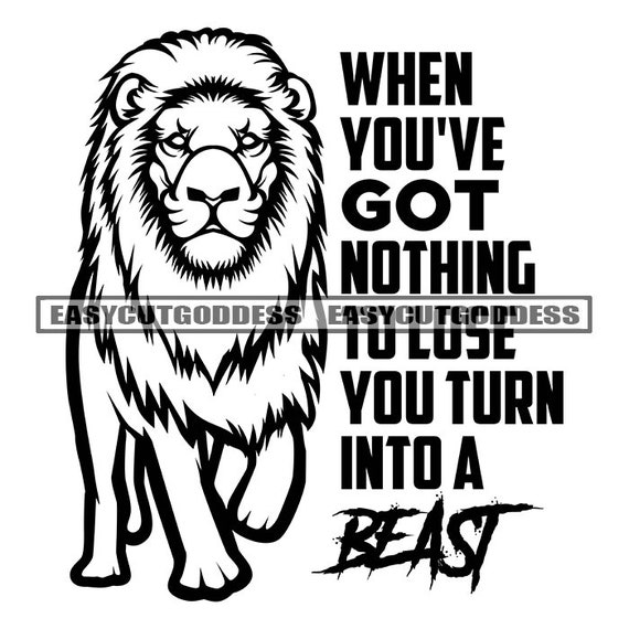 Inner Lion Quotes Motivational Blueprint (Affirmations For Unstoppable