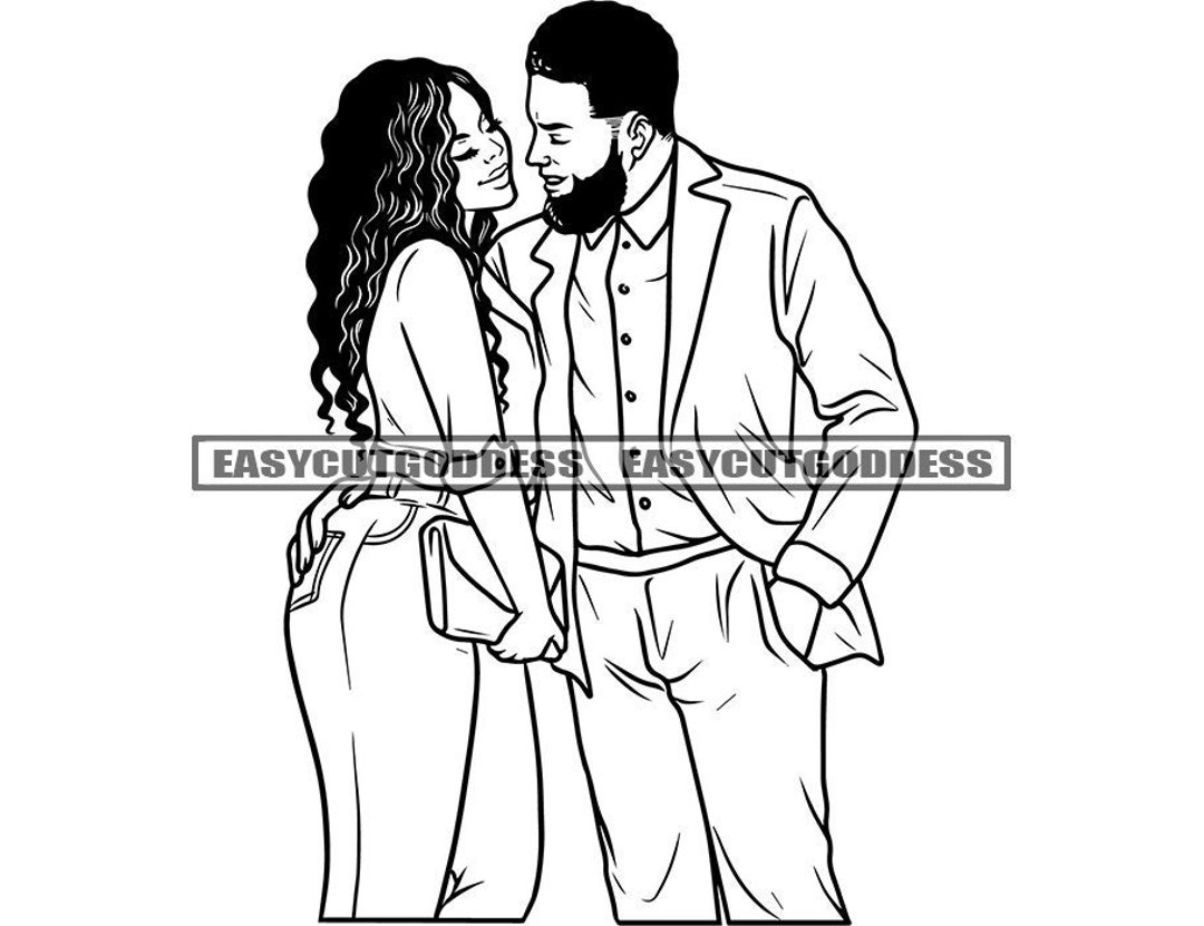 Black Melanin Loving Cute Couple Relationship Goals Soulmates Love