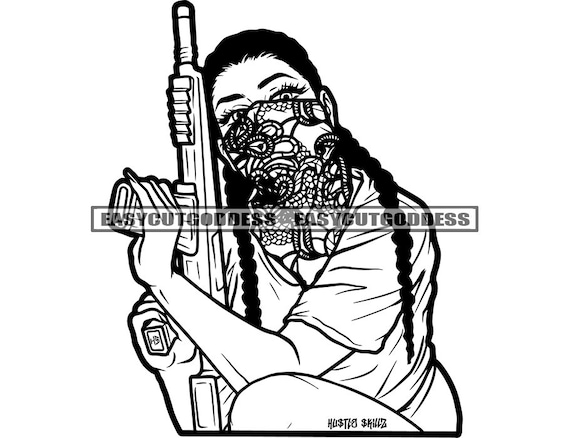 Gangsta Girls Mit Bandanas