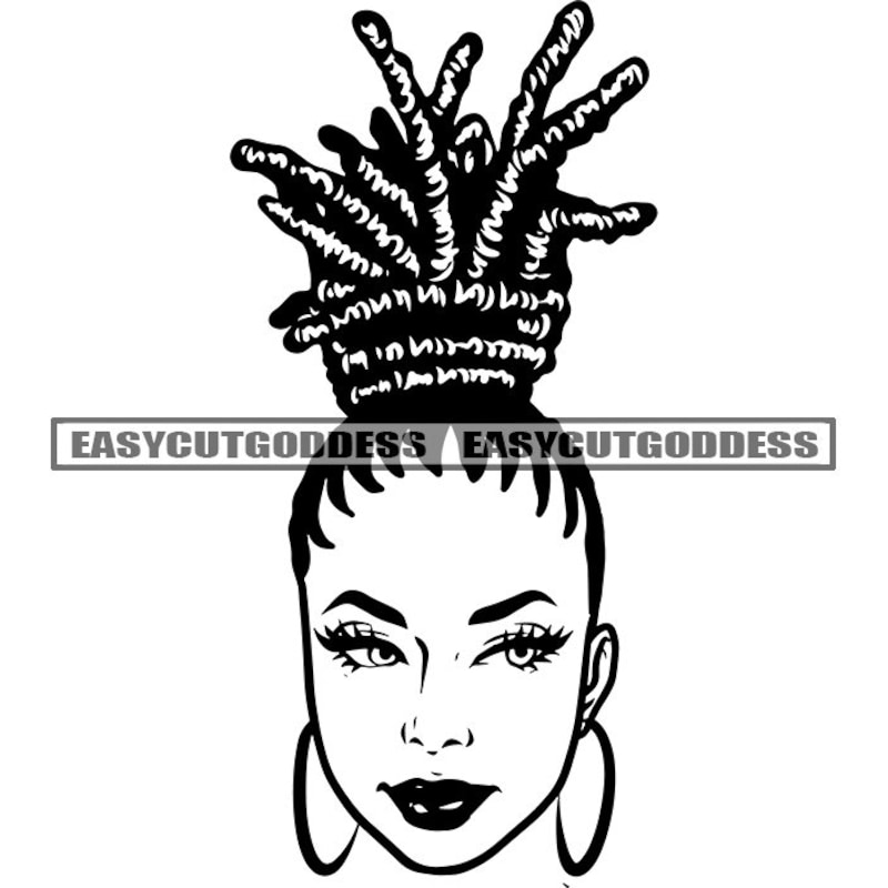 Dreads Svg - Etsy