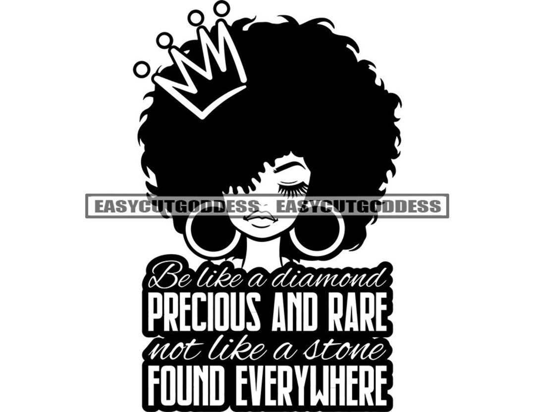 Be Like A Diamond Precious and Rare Not Like A Stone Found - Etsy