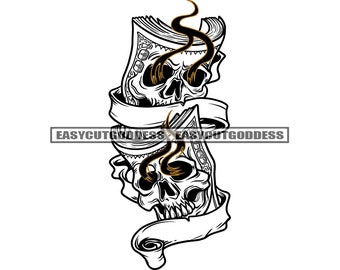 Money Skeleton Svg - Etsy