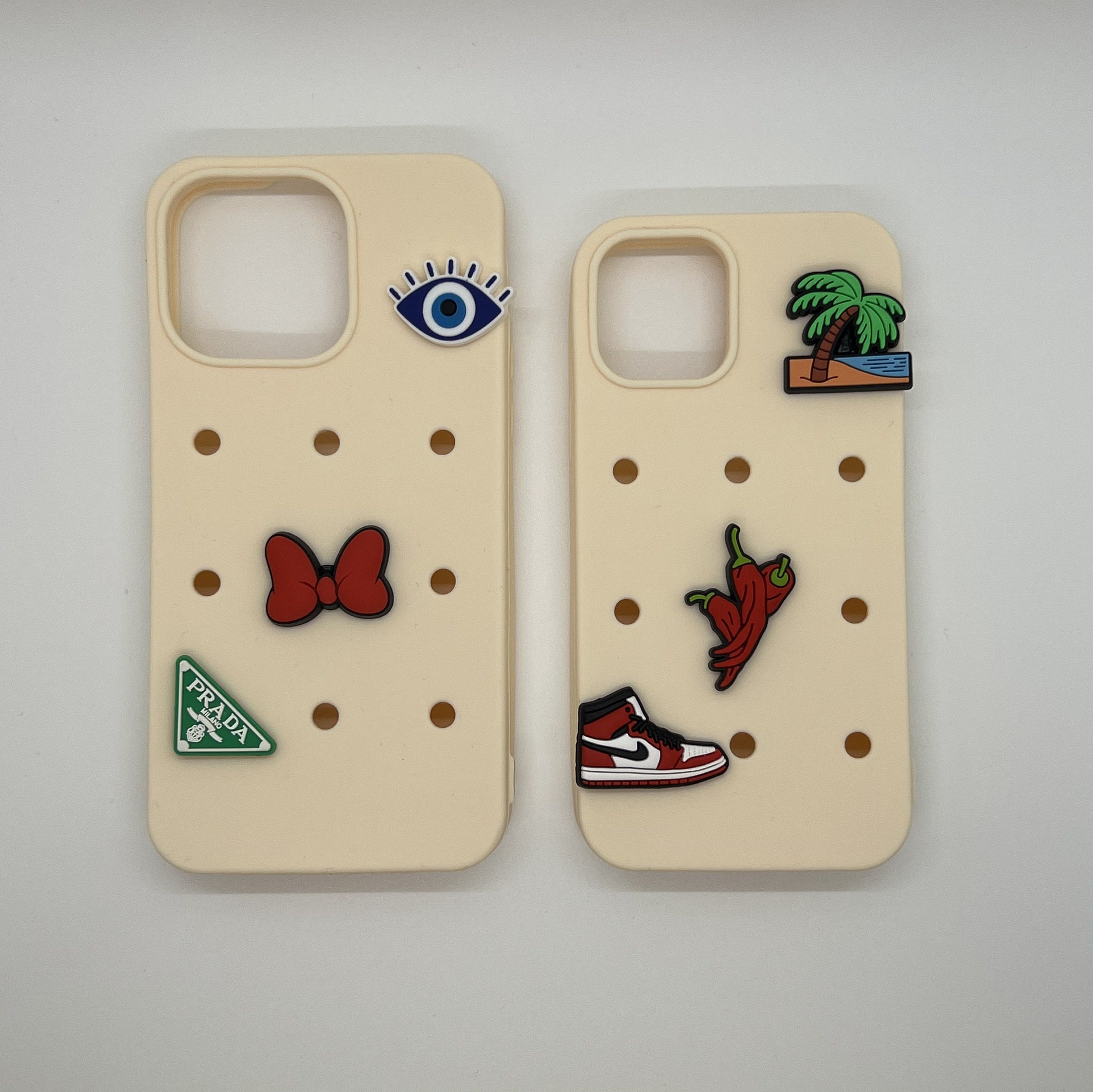 Customizable iPhone Cover | Crocs Charm Compatible iPhone Case ...