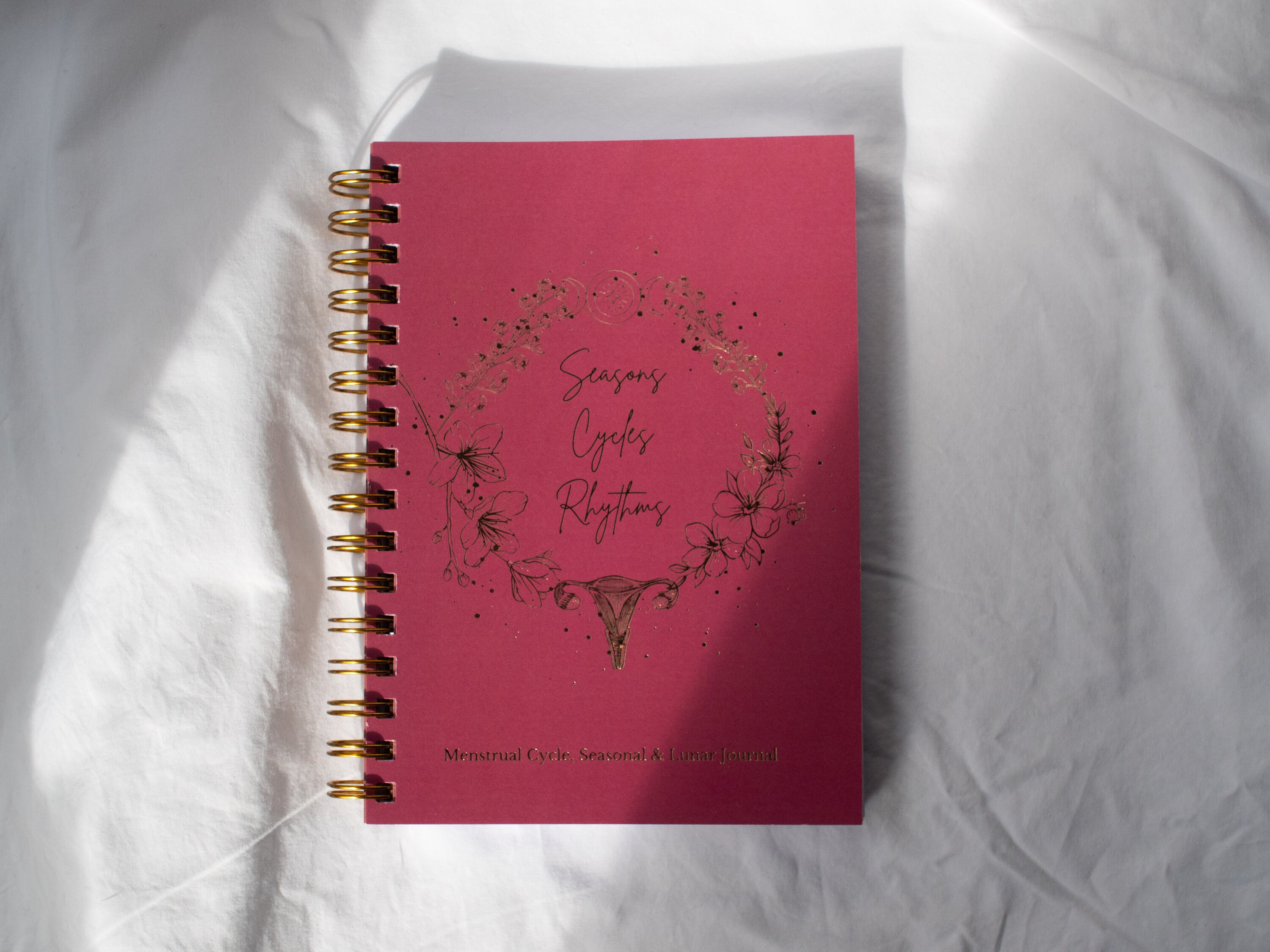 Menstrual Cycle Journal | Blank & Undated | Period Tracker | Fertility ...