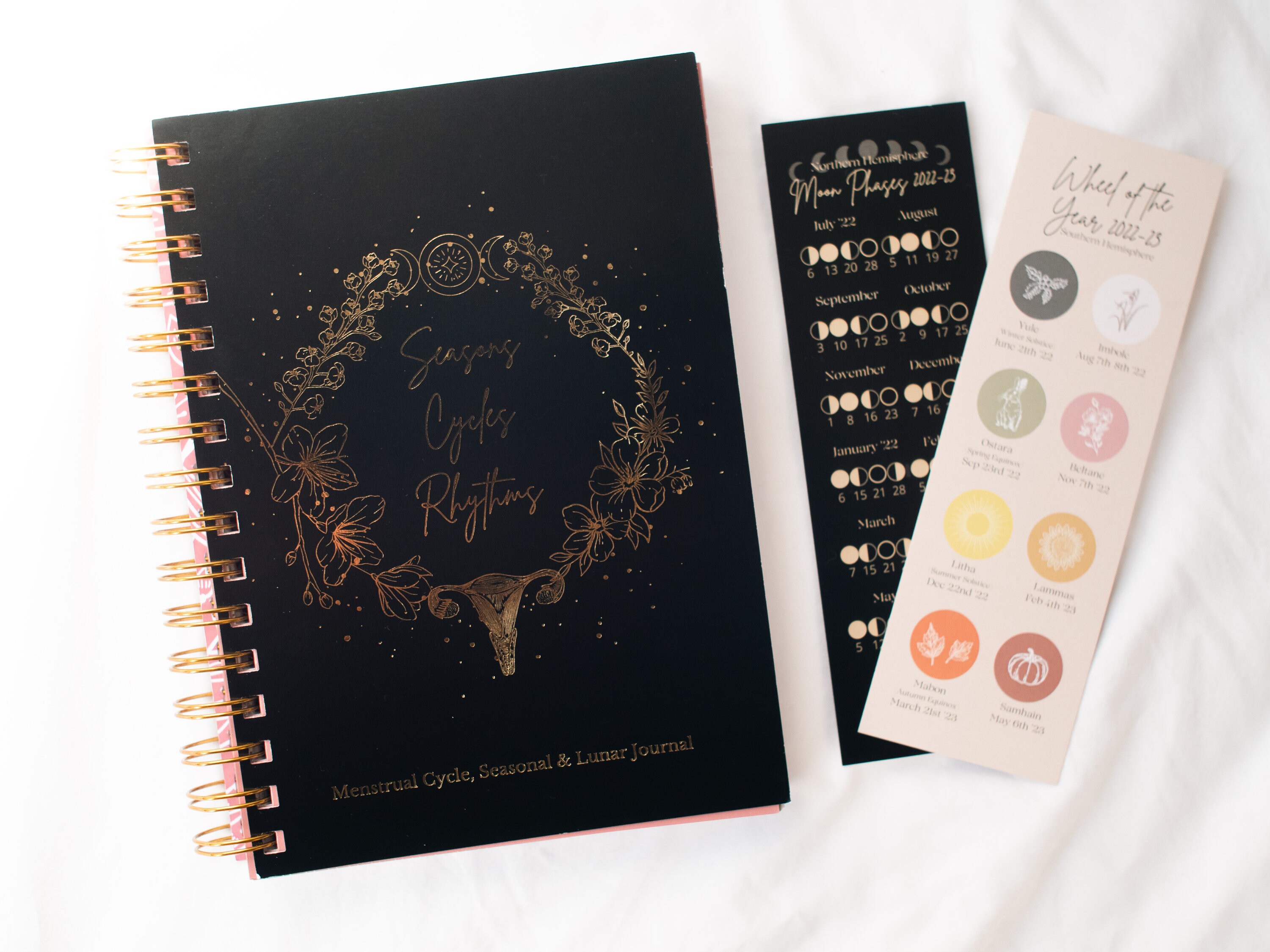 Menstrual Cycle Journal Blank & Undated Period Tracker Fertility ...