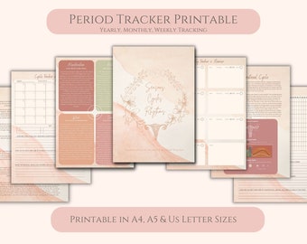 Printable Period Journal - Etsy
