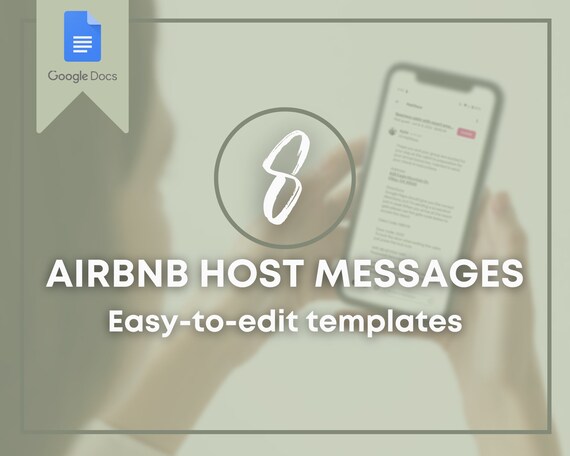 8 Professional Email Templates for Airbnb & VRBO Vacation - Etsy