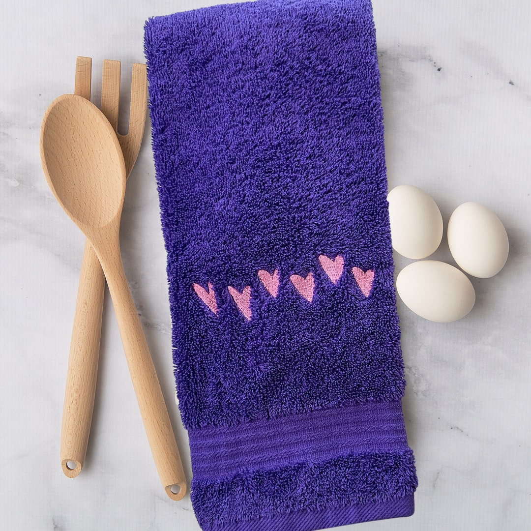 Love Hearts Plush Towel, Valentines Day Decor, Secret Admirer ...