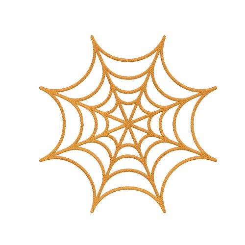 Spider Web Embroidery Design Halloween Embroidery File 4 - Etsy