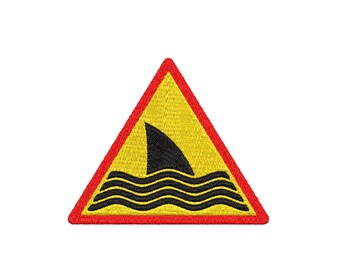 Shark Hazard Sign - Etsy UK