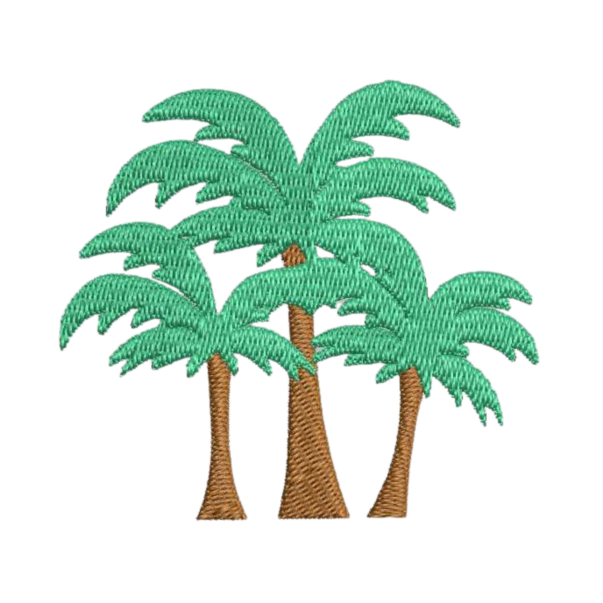 Palm Tree Embroidery File - Etsy