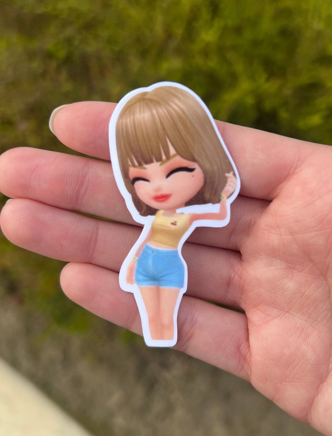 BLACKPINK the Game Lisa Vinyl Sticker Decal - Etsy