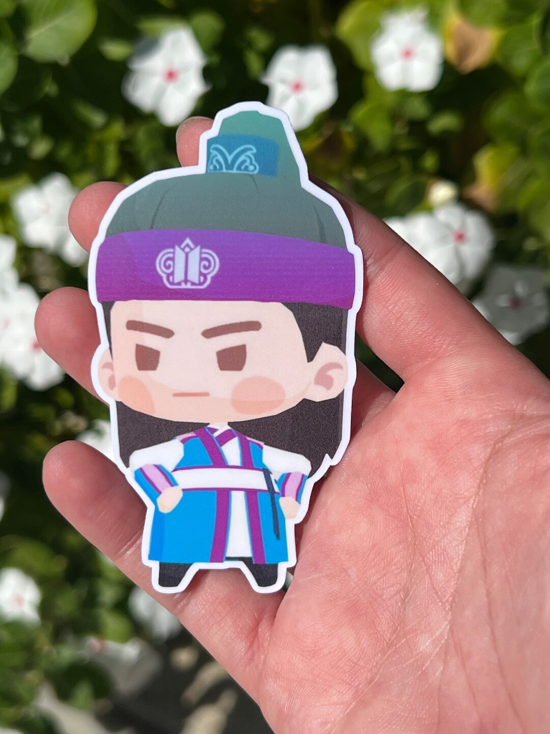 BTS in the Seom Taehyung V Hwarang Vinyl Sticker Decal - Etsy