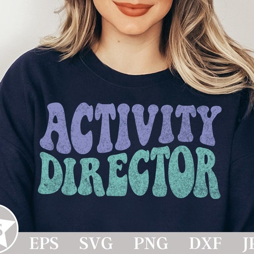 Activity Director SVG Activity Director PNG Activities - Etsy
