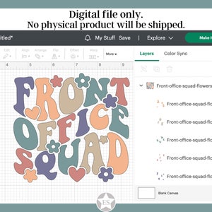 Retro Front Office Squad SVG | Front Office Squad Png | Front Office ...