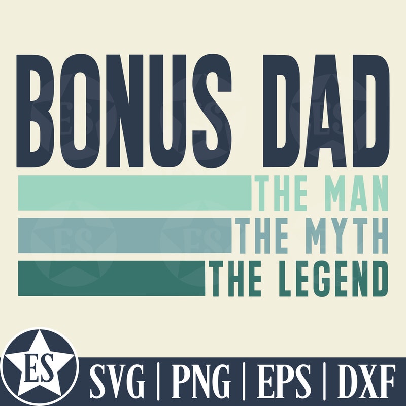 Bonus Dad Svg - Etsy