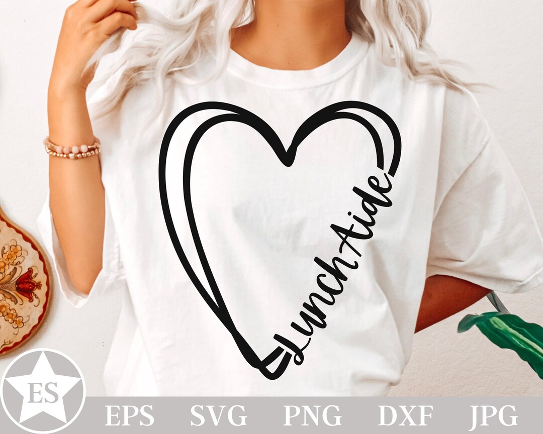 Lunch Aide SVG School Lunch Aide PNG School Lunch Monitor - Etsy