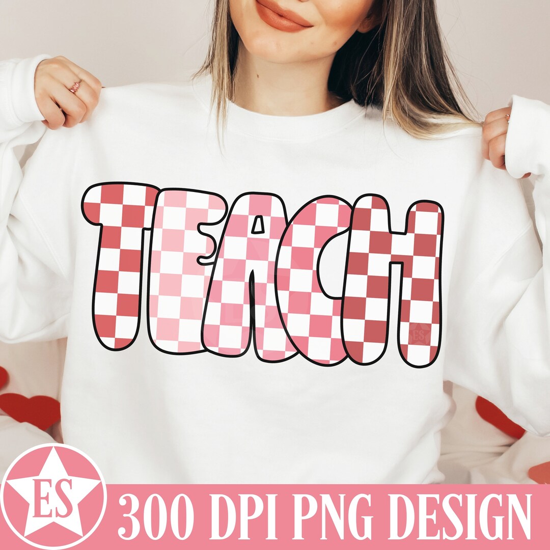 Teacher Valentine PNG Sublimation Design valentines Day Teacher Png ...