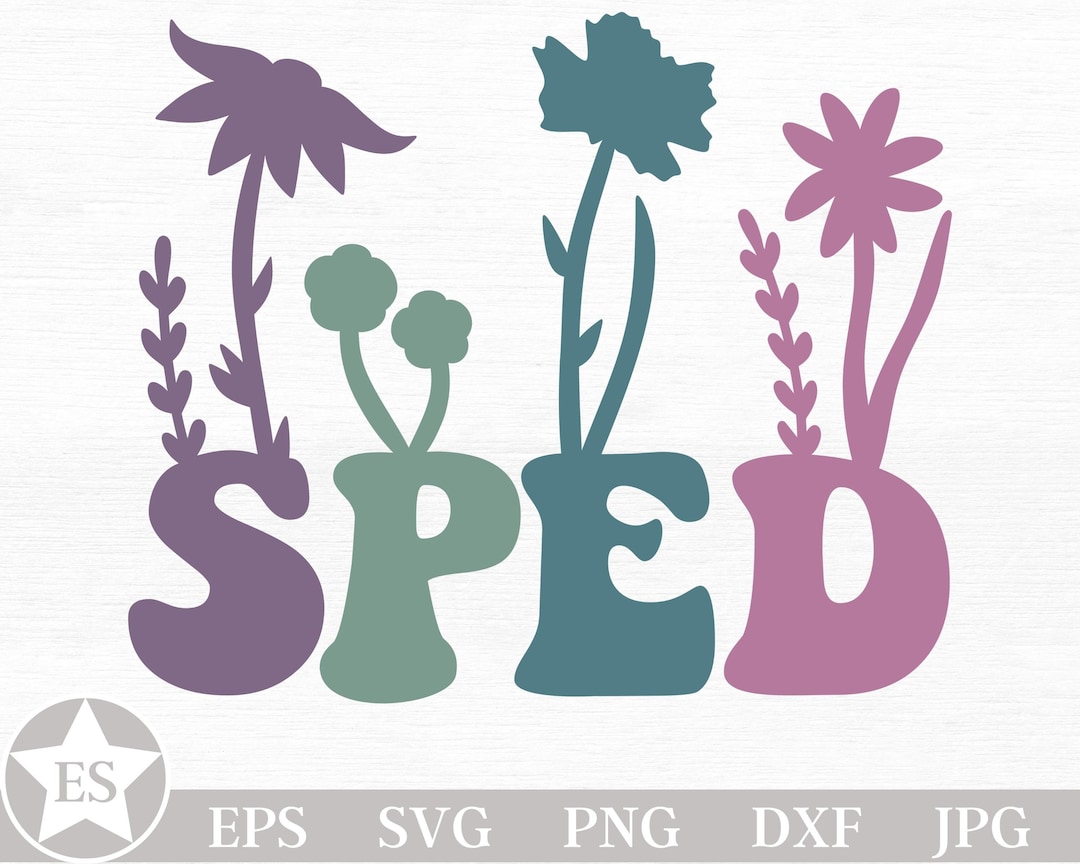 SPED Svg SPED Png Special Education Svg SPED Shirt Svg Sped Teacher Svg ...