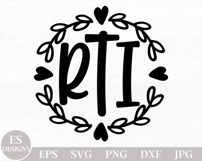 RTI SVG RTI Png Response to Intervention Svg Early - Etsy