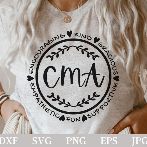 CMA Png Certified Medical Assistant Png Sublimation Design - Etsy