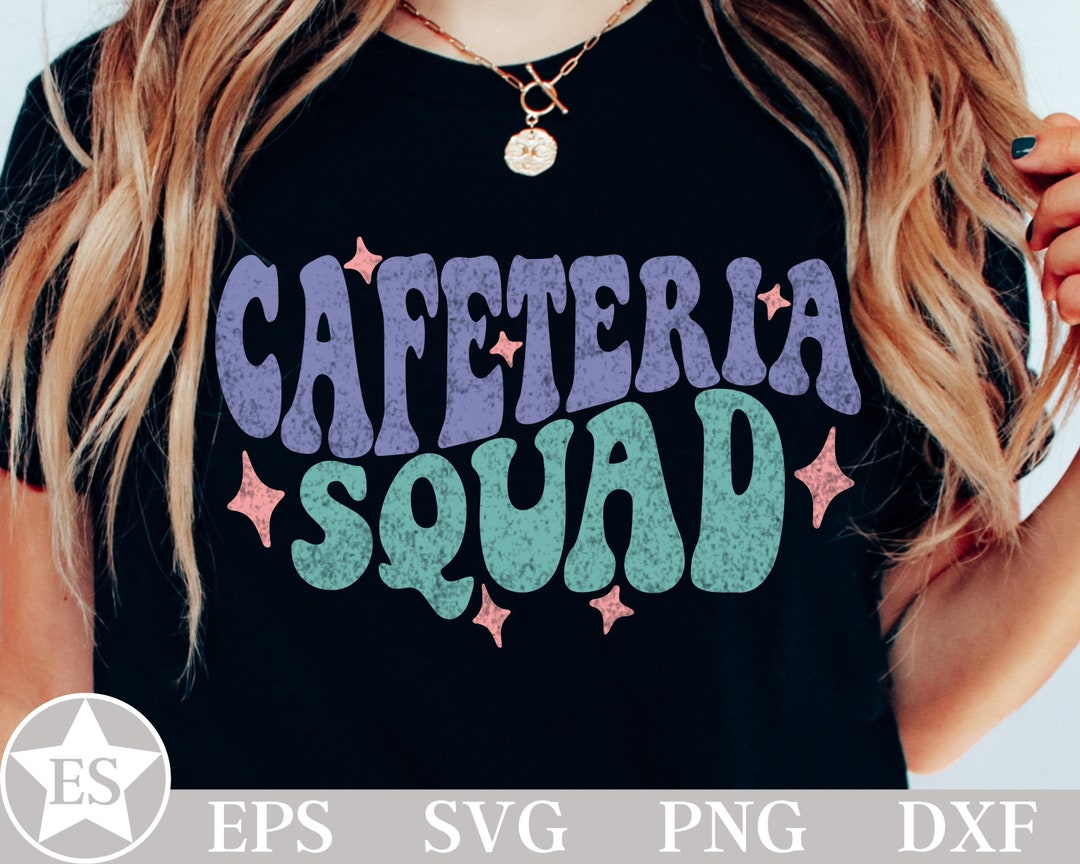 Cafeteria Squad SVG | Lunch Lady Svg | Cafeteria Crew Svg | Cafeteria ...