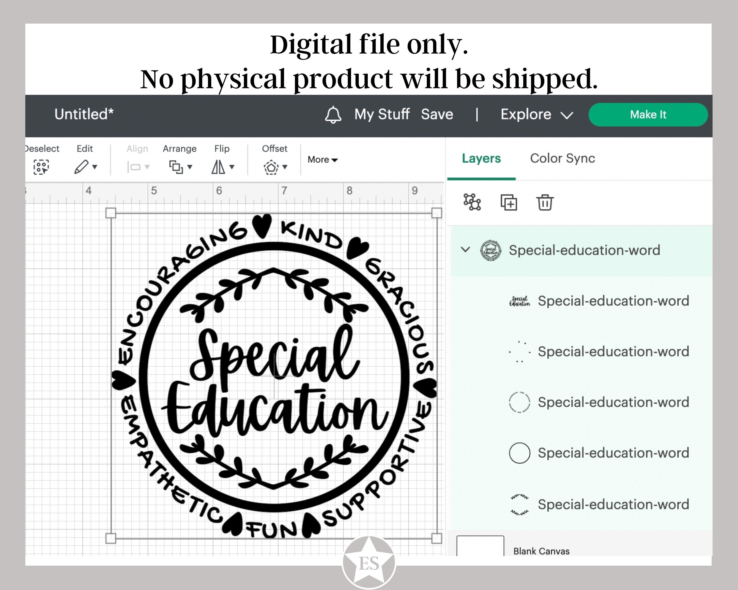 Special Education Svg Special Ed Svg IEP Teacher Svg - Etsy