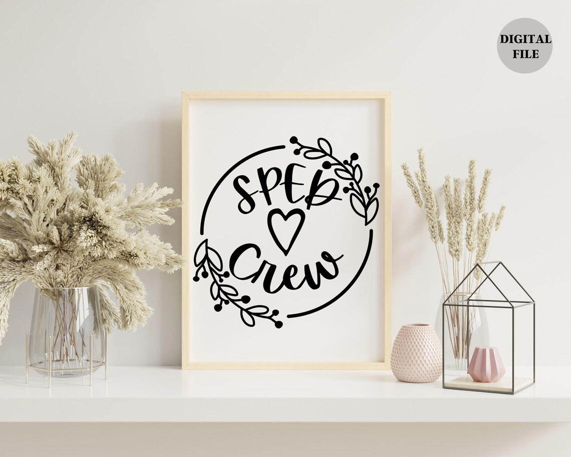 SPED Crew Svg Special Education Svg SPED Crew Png SPED Team - Etsy