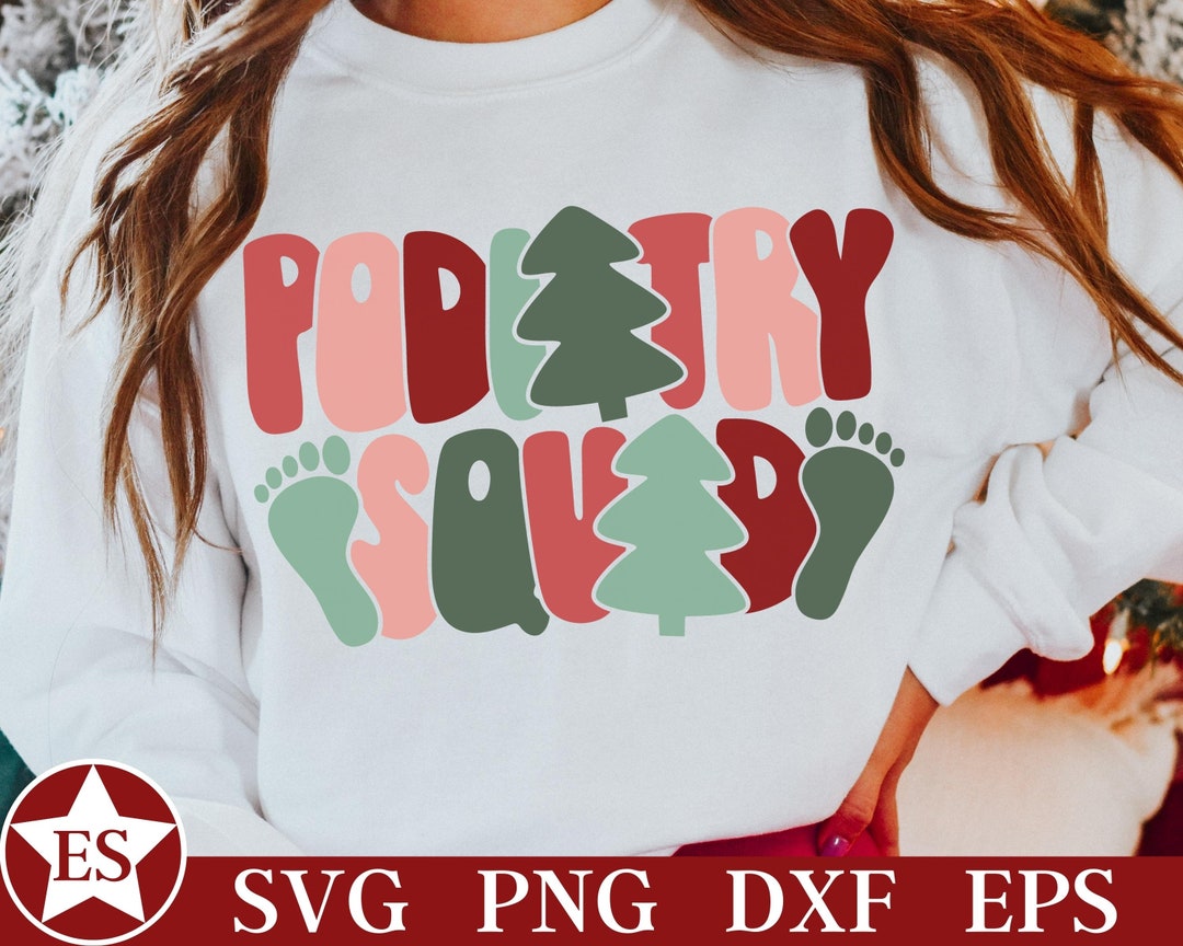 Christmas Podiatry SVG | Holiday Podiatry Squad Svg Merry Podiatrist ...