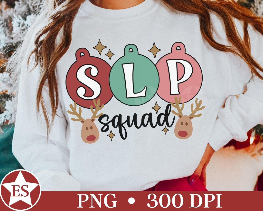 Christmas SLP PNG | SLP Christmas Png for Sublimation Holiday Speech ...