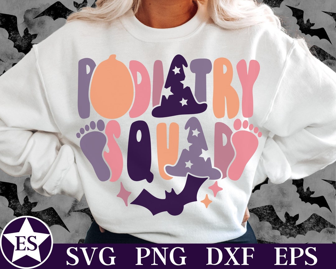 Halloween Podiatry Svg Halloween Podiatry Png Spooky Podiatrist Svg Cut ...