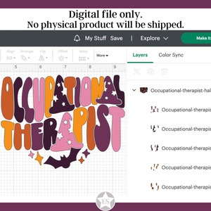Halloween Occupational Therapist Svg Halloween OT Svg Occupational ...