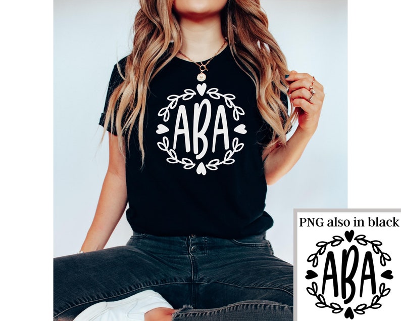 ABA Svg Applied Behavior Analyst Svg ABA Png ABA - Etsy