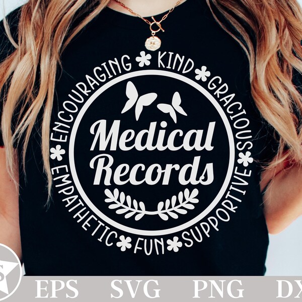 Medical Record Svg - Etsy