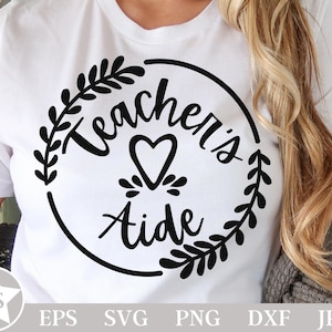 Teacher's Aide SVG | Teacher's Aide PNG | Teacher Assistant Svg ...