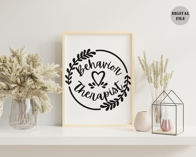 Behavior Therapist Svg Behavior Therapist Png Behavioral - Etsy