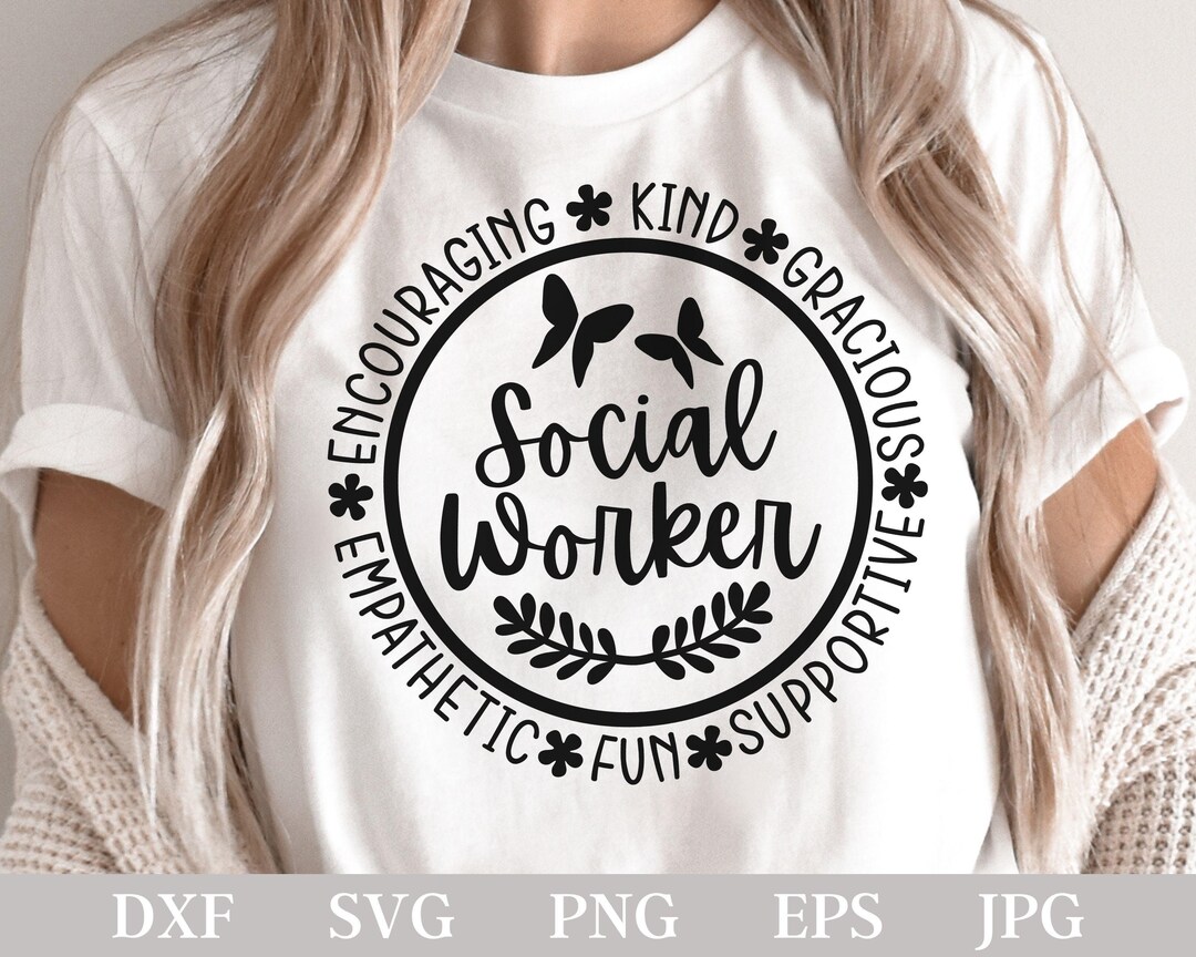 Social Worker SVG Social Worker PNG Social Worker - Etsy