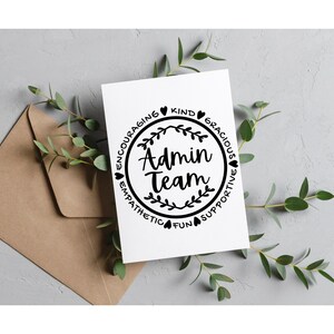 Admin Team SVG Admin SVG Admin Team PNG Admin Png - Etsy