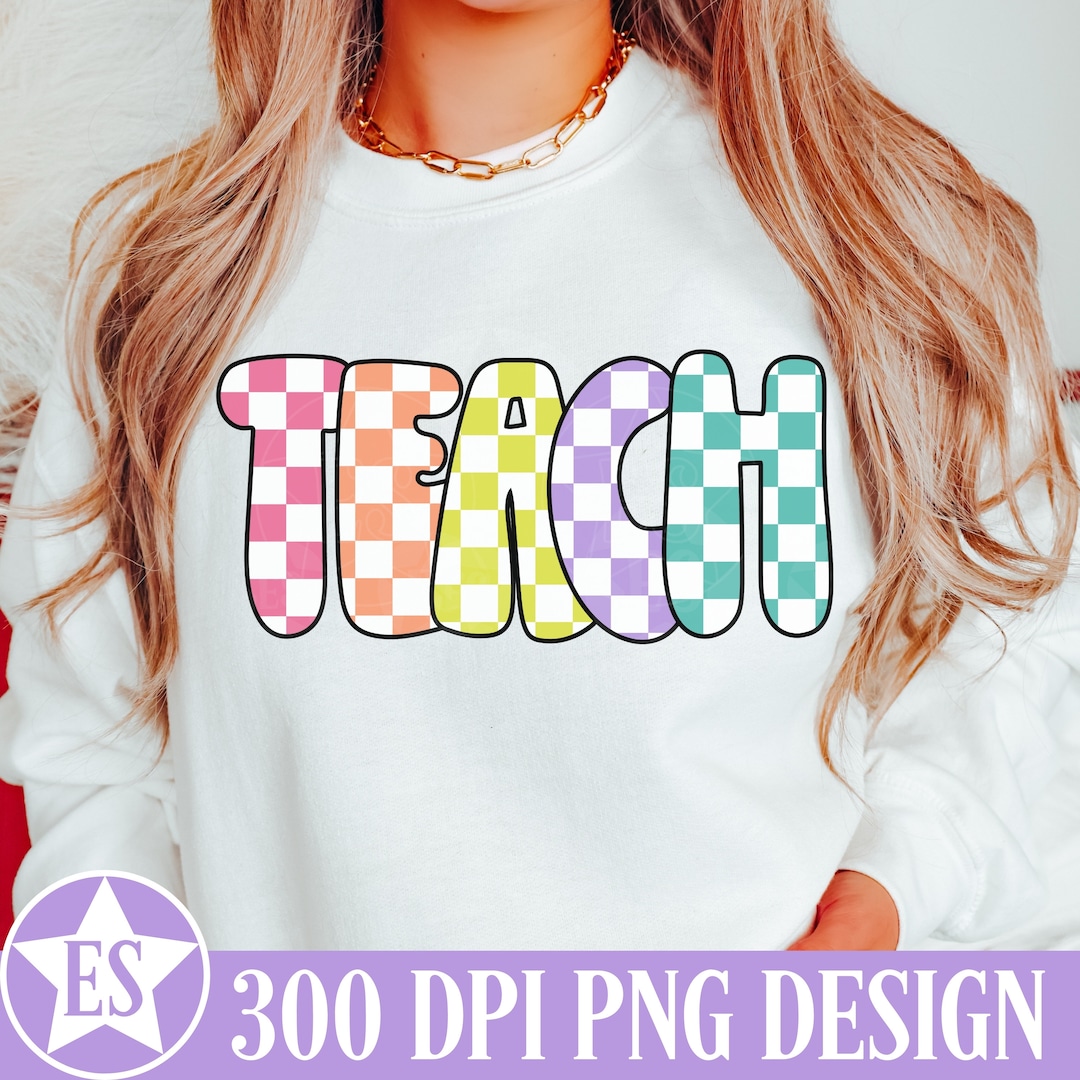 Bright Teacher PNG Sublimation Design | Summer School Teacher Png ...