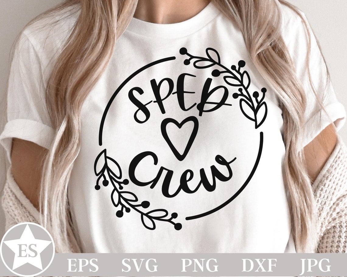 SPED Crew Svg Special Education Svg SPED Crew Png SPED - Etsy
